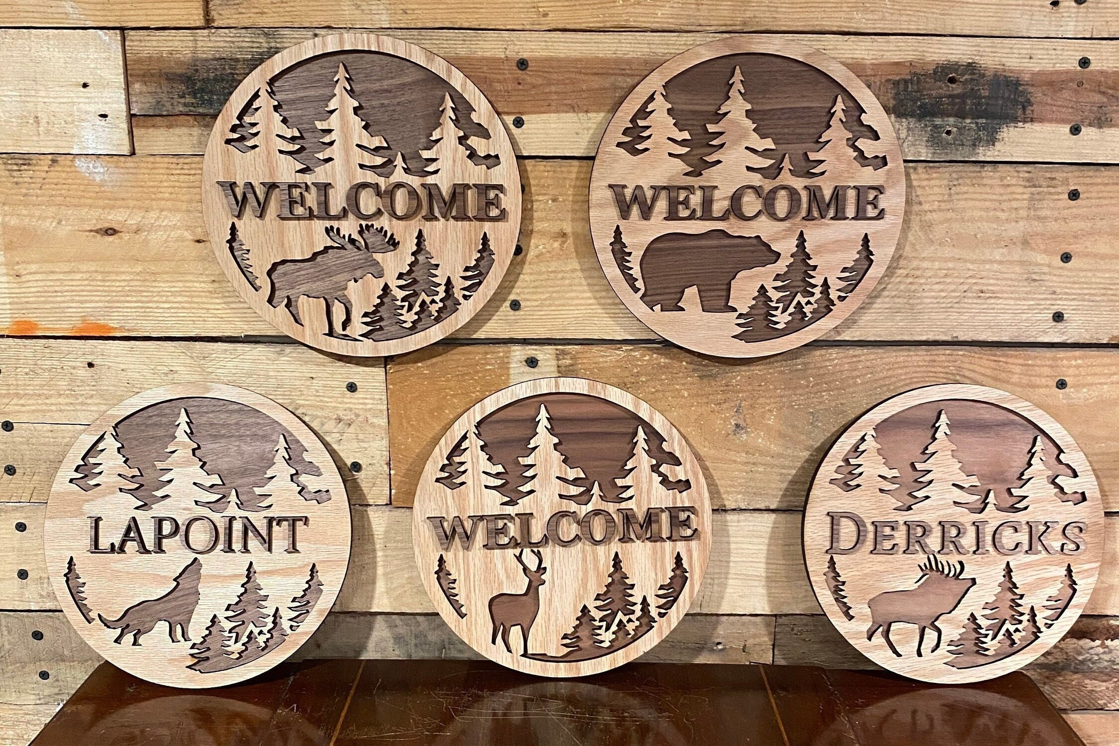 Personalized Name/ Welcome Sign - Etsy