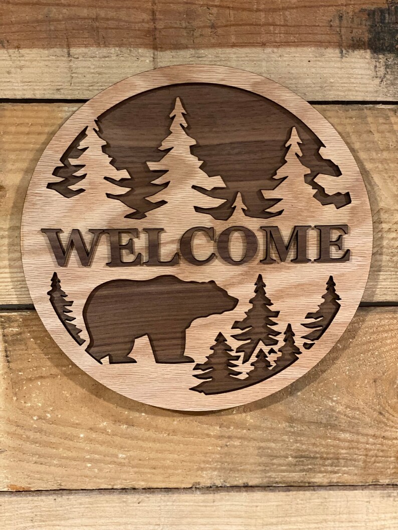 Personalized Name/ Welcome Sign - Etsy