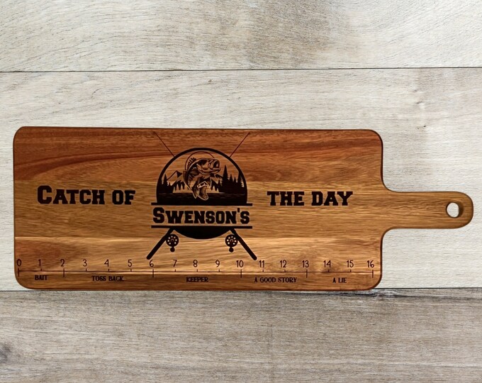 Pan Fish Fillet Board - Etsy