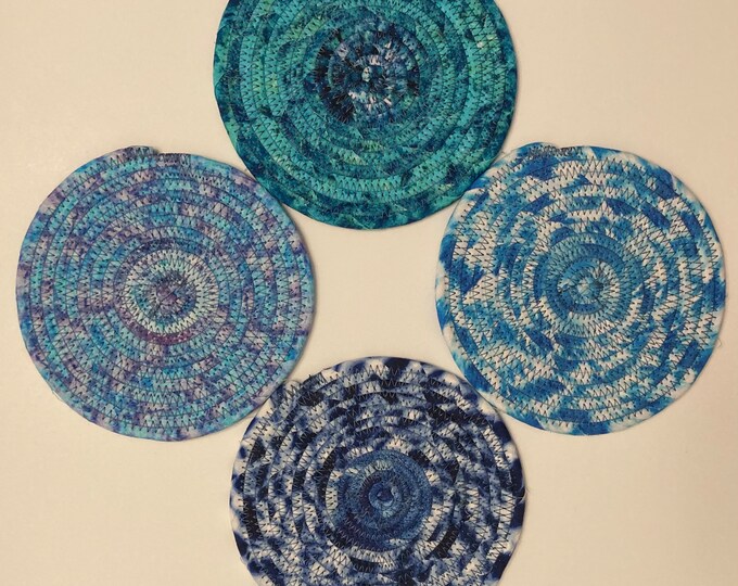Coiled Rope Coasters - Etsy