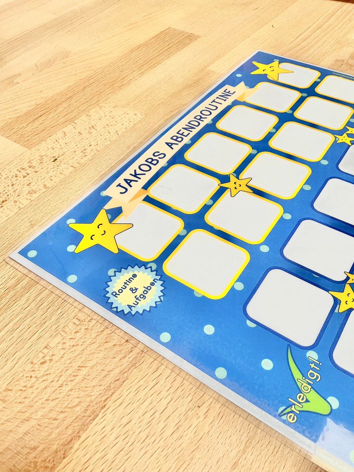 Routine Charts Boards Separately Personalized Weekly Schedule Daily ...