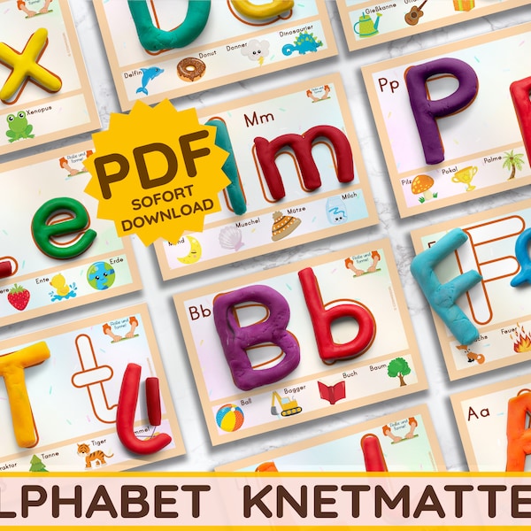 ABC Capital Letters Pdf Full Alphabet & Individual Letters Total 27 ...