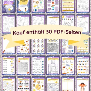 Space Busy Book Space Activities PDF Universe Download Print ...