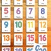 Rainbow Numbers 0-20 PDF Minimalist Cards Digital File Instant Download ...