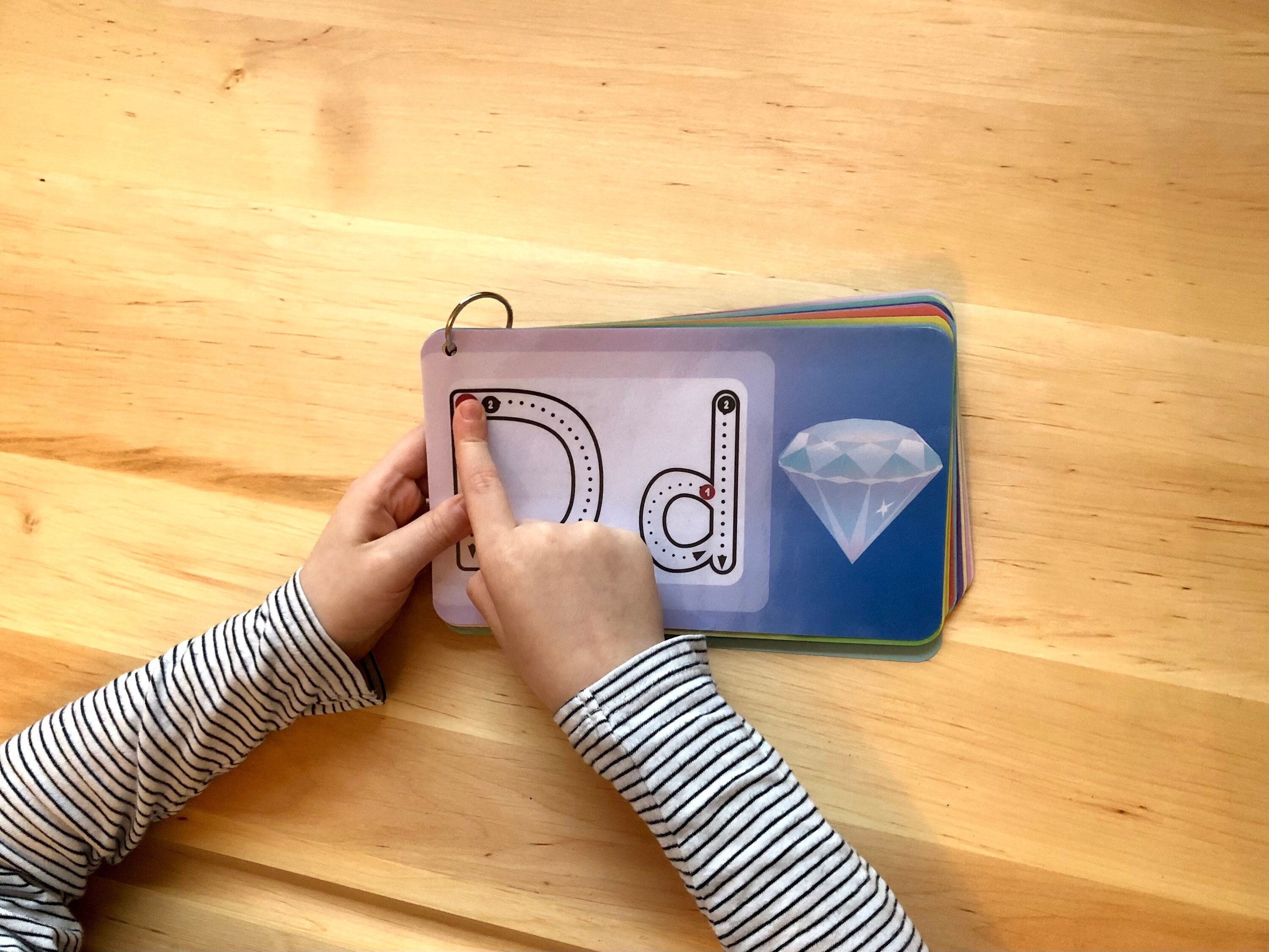 First Writing ABC Alphabet German Tracing Cards Letter Coloring ...