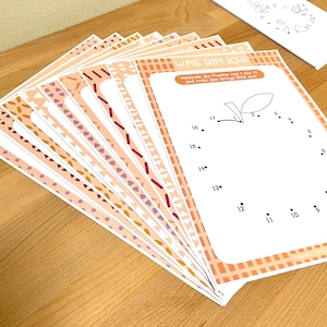 Connect the Dots & Color Coloring Book Alphabet Numbers Learn 20 Motifs ...