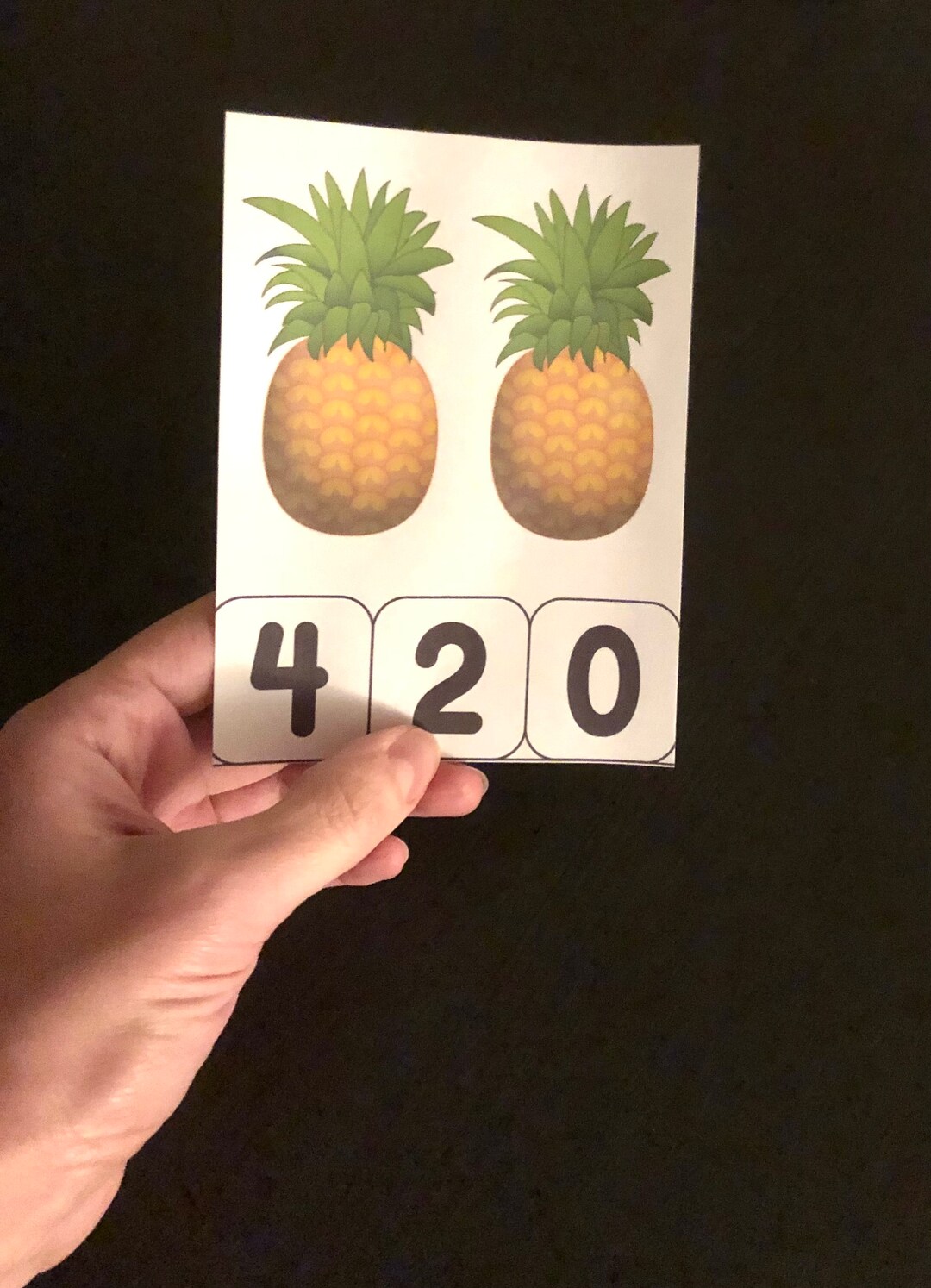 40 cartes à pince pour compter jusqu'à 20 fruits et légumes, apprendre ...