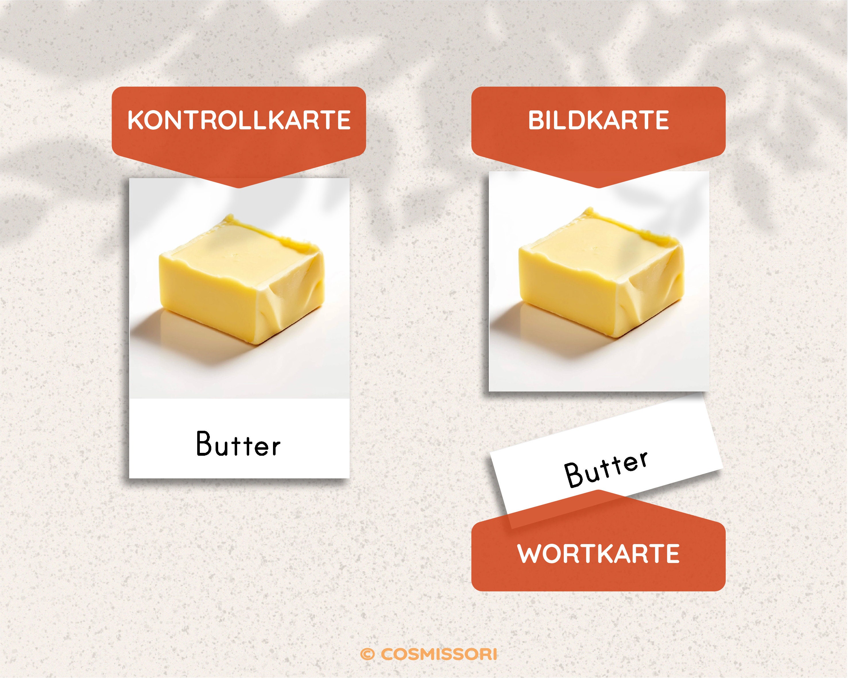 Nutrition Food Dishes Montessori Photo Flash Cards PDF Download Picture ...