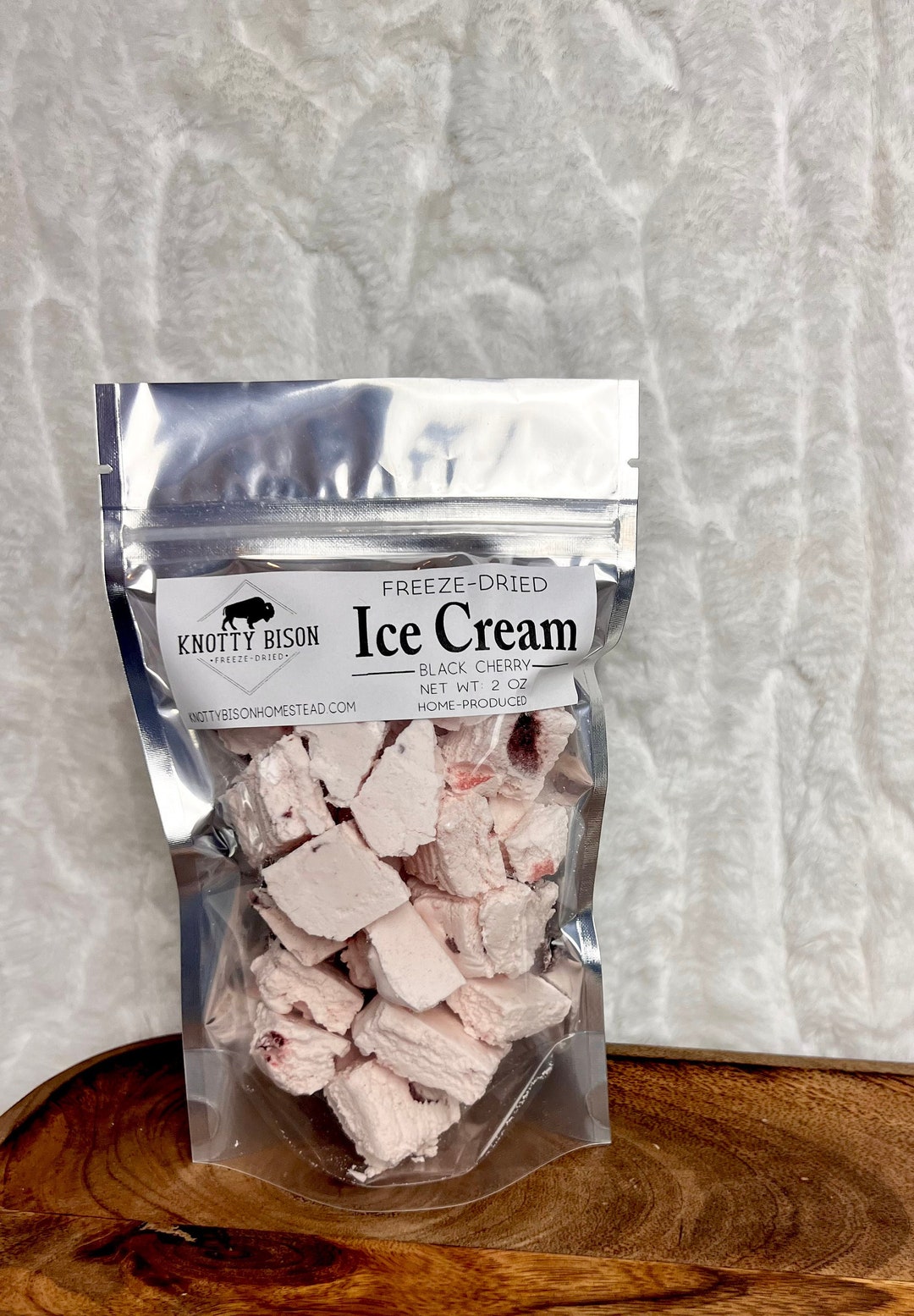 Freeze Dried Black Cherry Ice Cream - Freeze Dried Ice Cream - Freeze ...