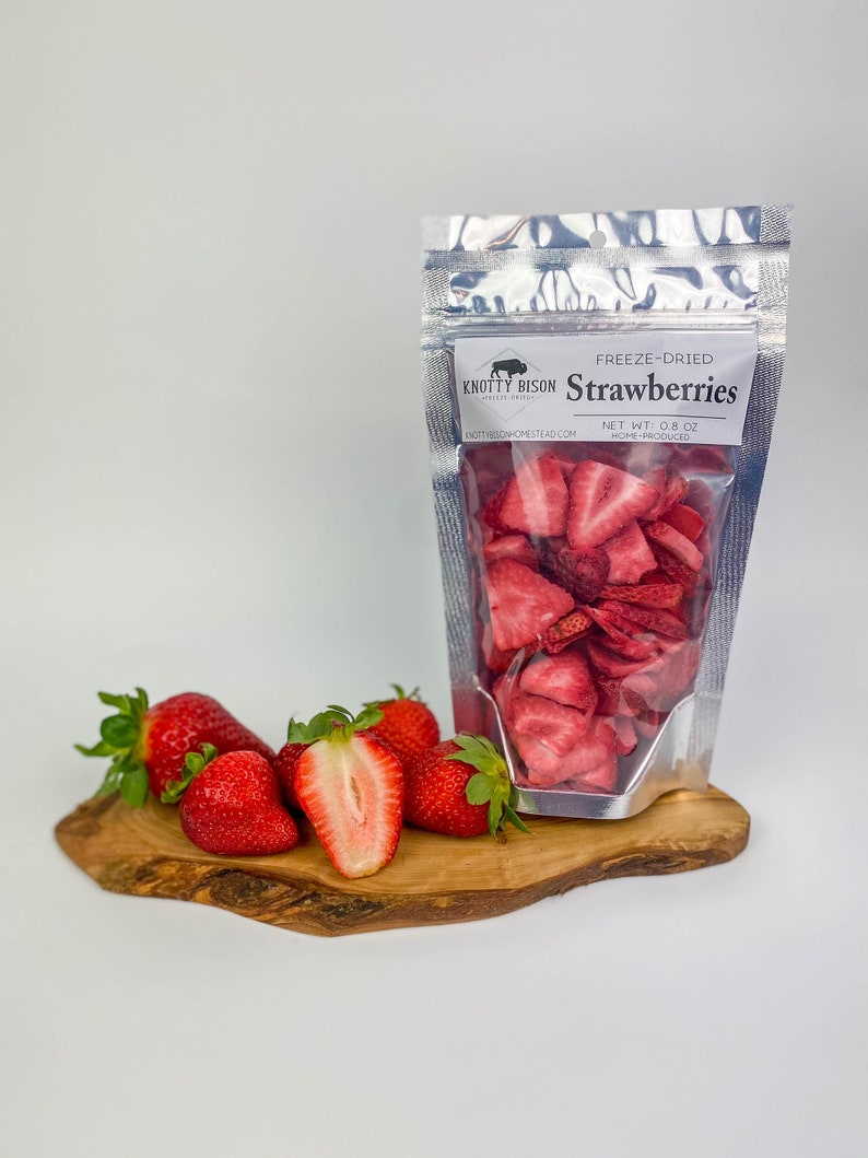Freeze Dried Strawberries Freeze Dry Strawberry Dried | Etsy