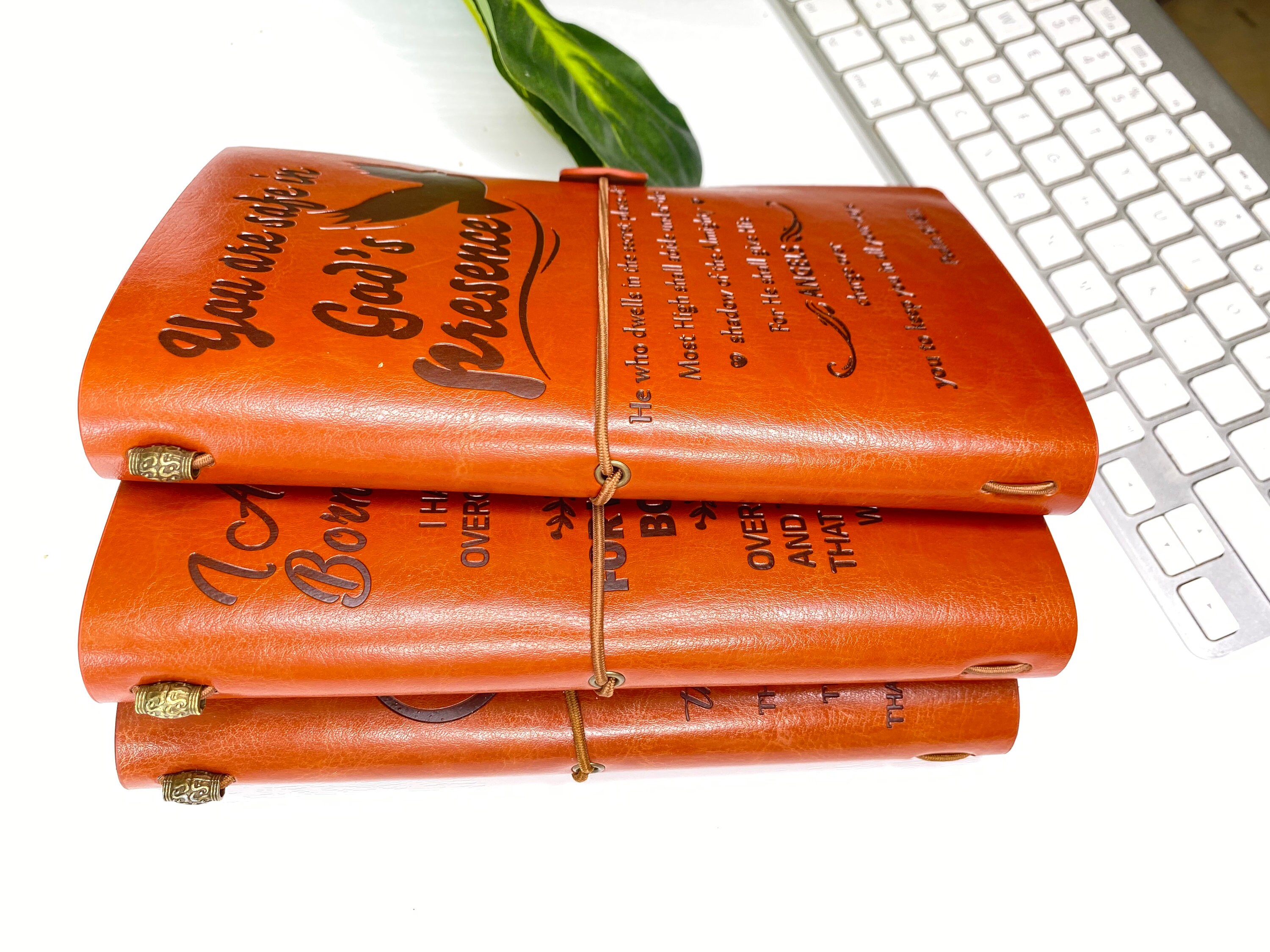 CHRISTIAN JOURNAL LEATHER Notebook Faith Engraved for - Etsy Canada