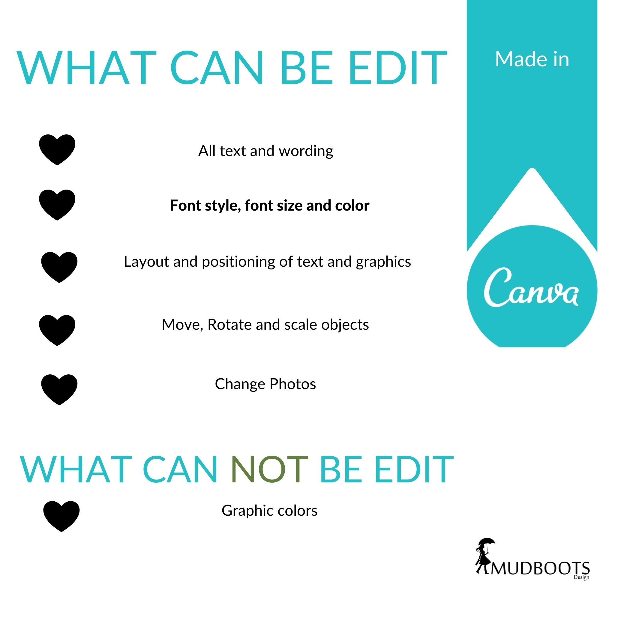 Editable Farm Theme Birthday Invitation Template Bundle, Canva Template ...