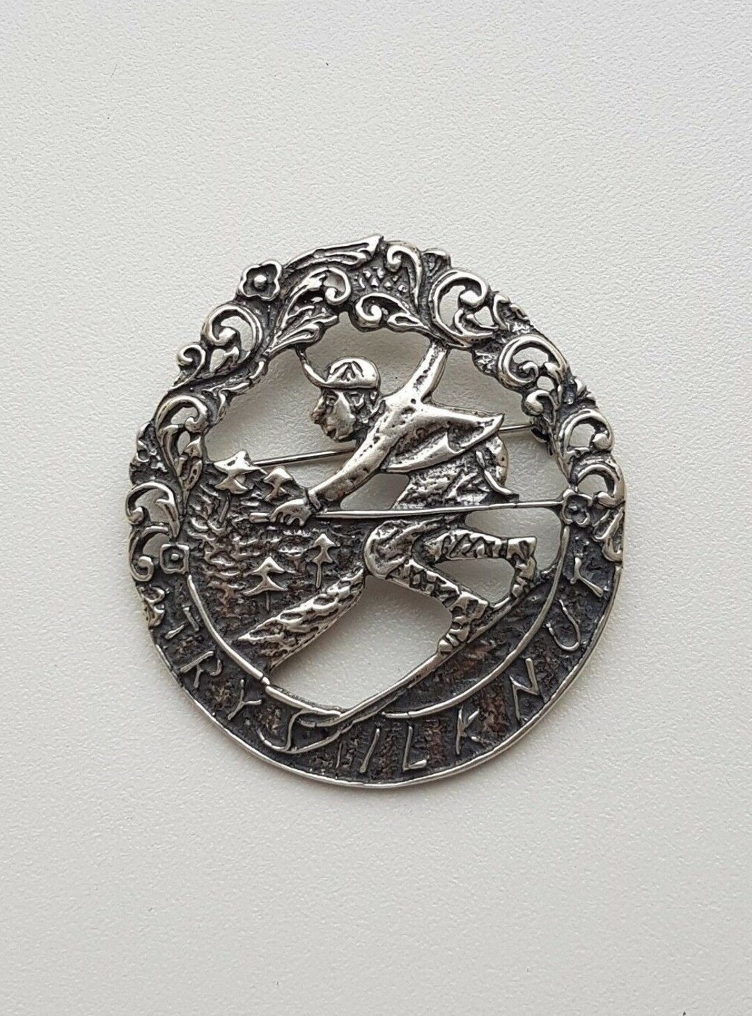 Norweger TRYSIL KNUT Silber 925er Jahre Große Brosche - Etsy Österreich
