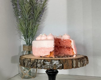 Rustic Cake Stand - Etsy