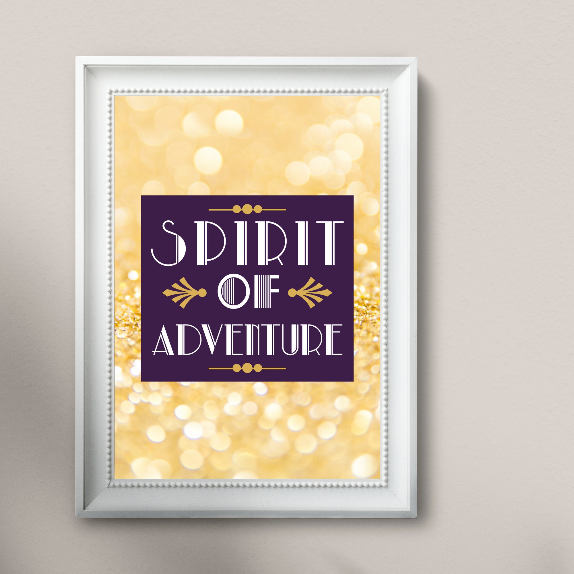 Spirit of Adventure Printable Wall Hanging, Children's Room Decor, Gift ...