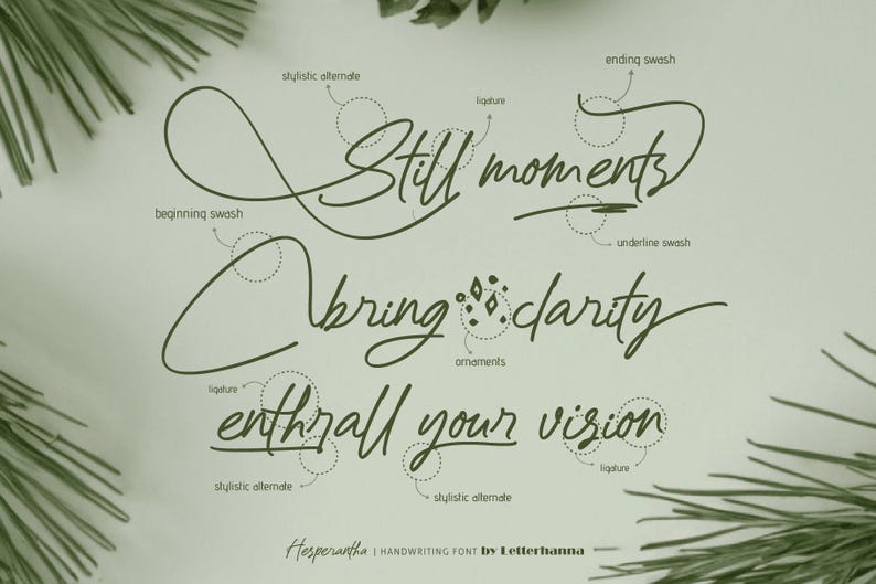 Neat Planner Font for Calendar Design Commercial Use OTF TTF Organized ...