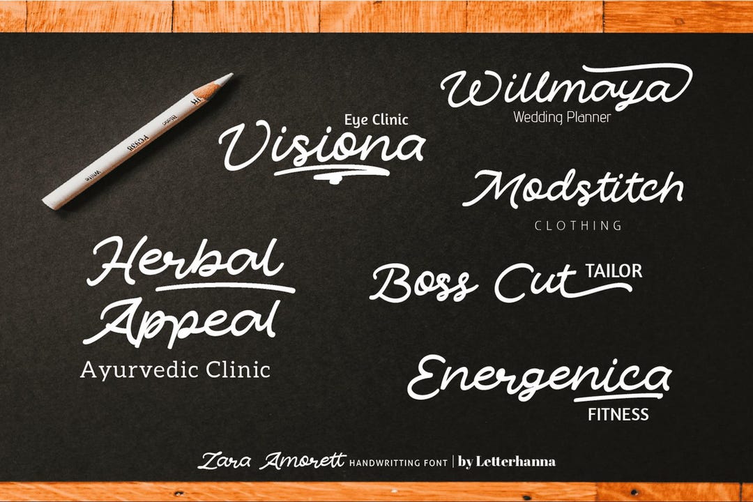 Bold Script, Cursive, Modern, Aesthetic, Fancy Logo Font, for Canva ...