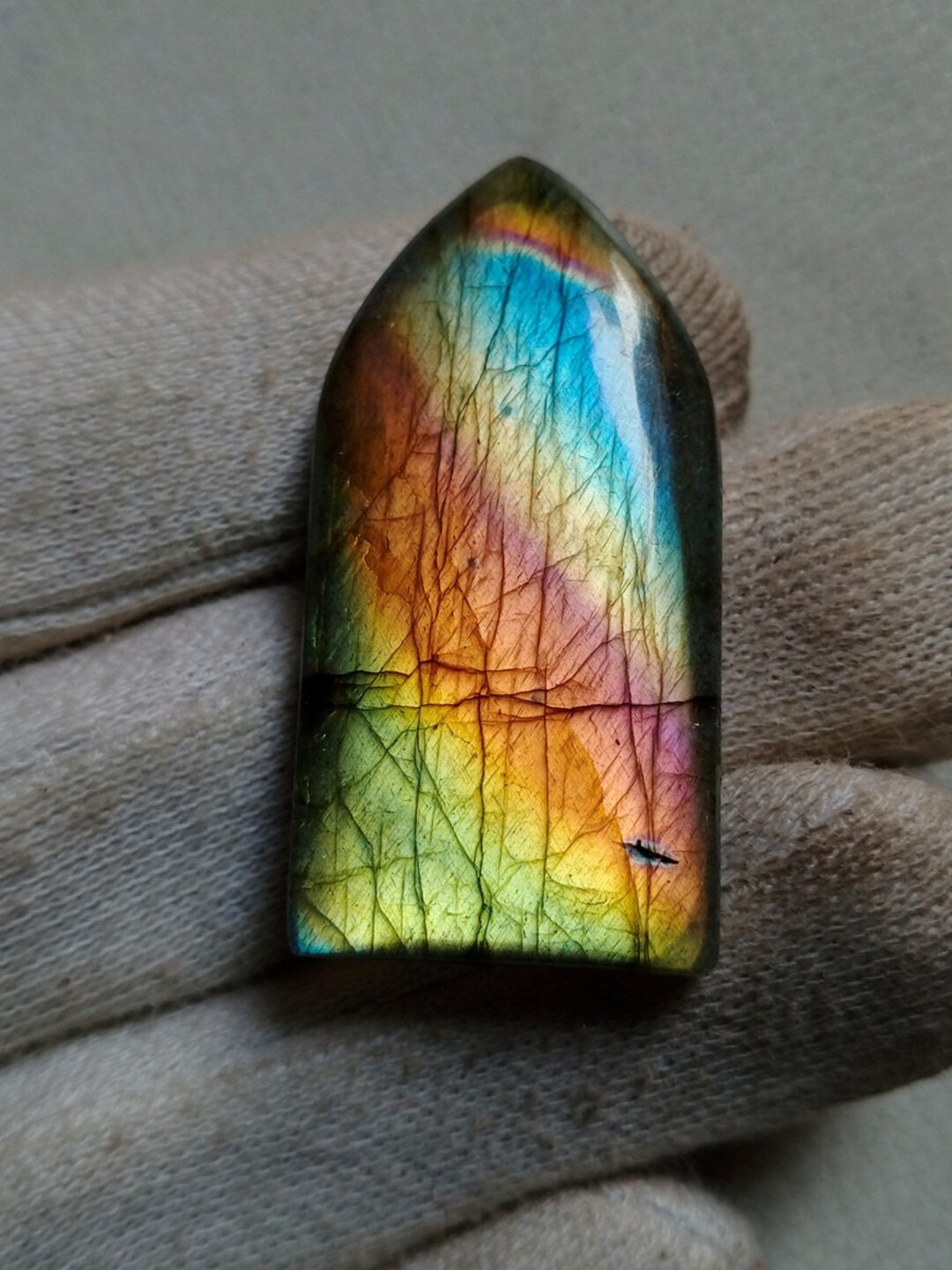 Gorgeous Unique Multi Rare Flashy Labradorite Cabochon Pendant Jewelry ...