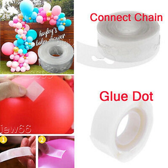 Balloon garland kit balloon chain and glue dots Balloon arch | Etsy