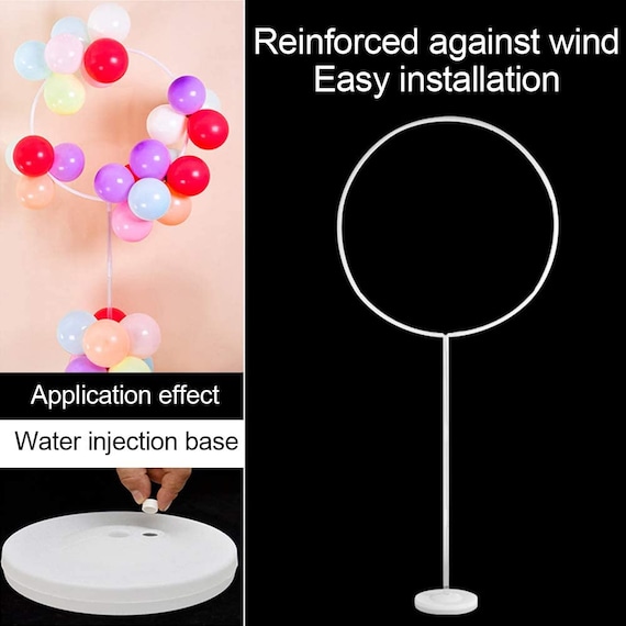 Round Column Balloon Garland Stand Arch Balloon Wreath Ring | Etsy