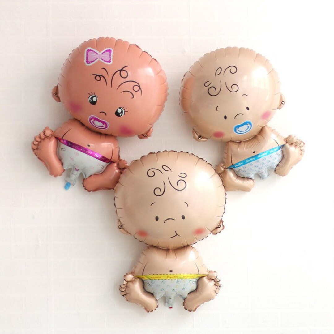 30 Inches Large Unisex Baby Foil Balloon, Baby Girl, Baby Boy, Baby ...