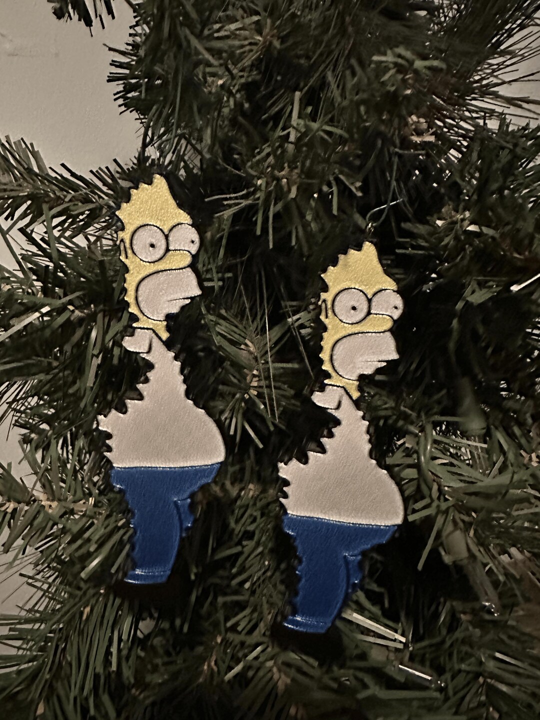 Homer Simpson Bush Meme Ornament - Etsy Canada