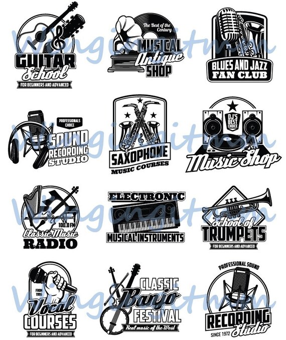 Electronic Band Logos