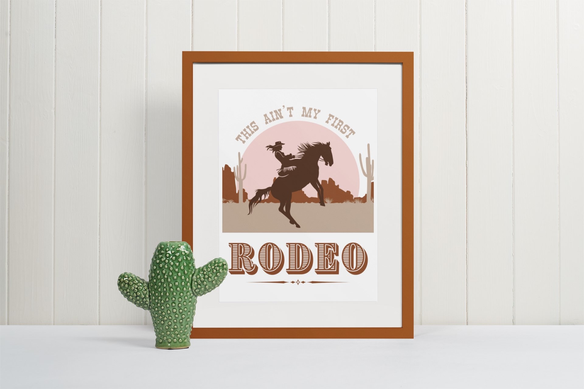 Western Rodeo Country Music Gift Country Music Print Horse Sign Print ...