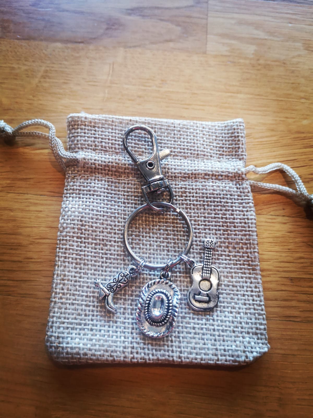 Country Music Western Stainless Steel Keyring Gift - Etsy