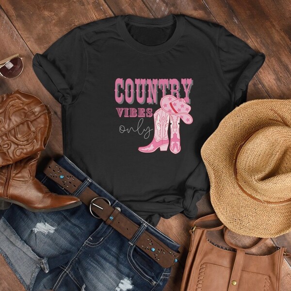 Country Music T Shirts - Etsy
