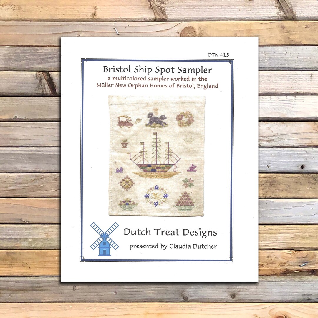 Bristol Ship Spot Sampler, Dutch Treat Designs, Cross Stitch Pattern - Etsy