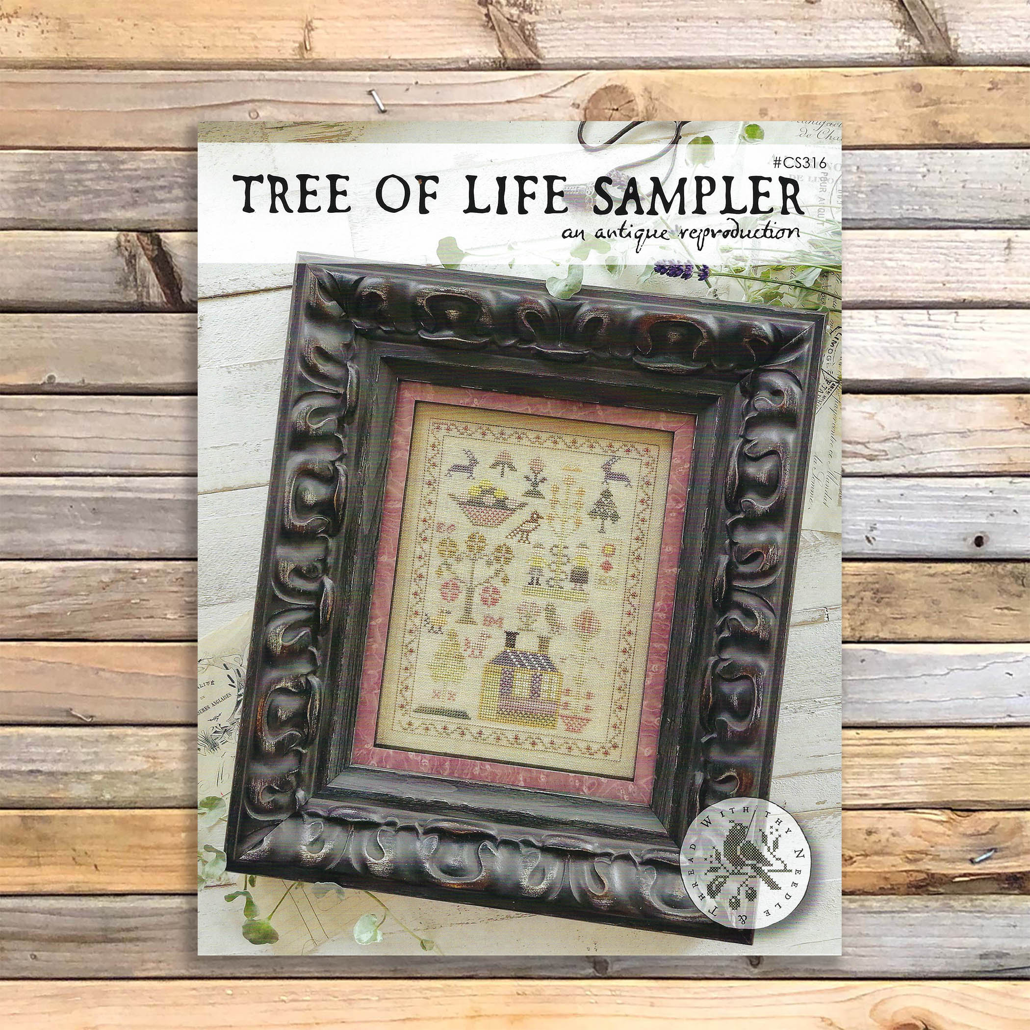Tree of Life Sampler, an Antique Reproduction, With Thy Needle & Thread ...
