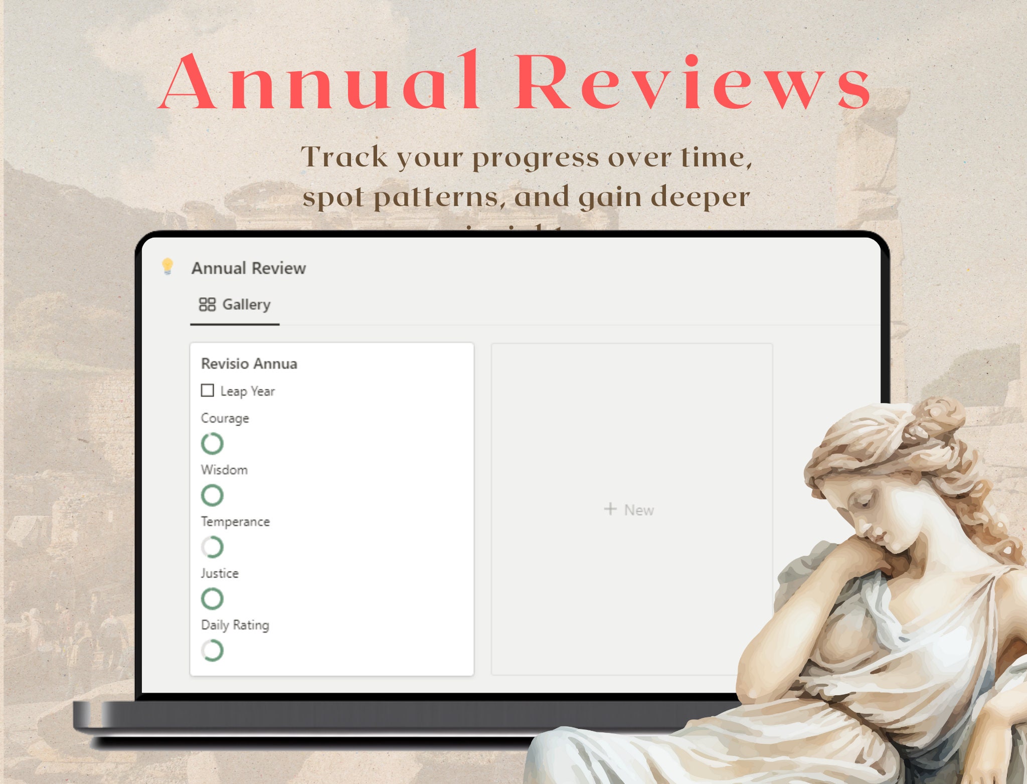 Notion Journal Template - Daily Stoic Journaling Like Marcus Aurelius ...