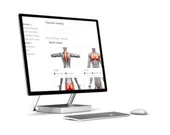 Notion Workout Tracker - Etsy