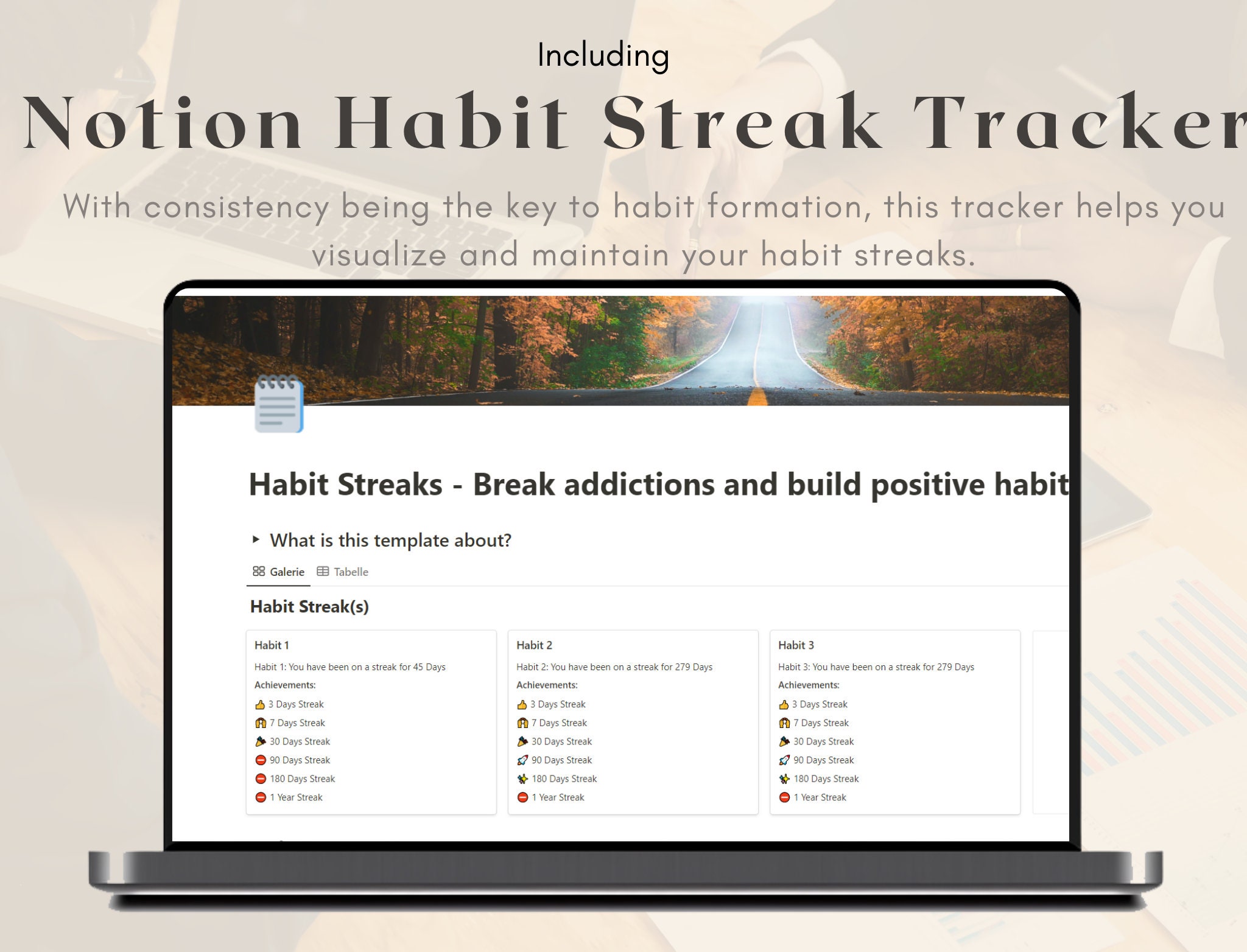 Habit Tracker Bundle - Build New Habits, Create Streaks, Break ...