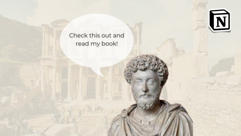 365 Days of Stoic Wisdom: Daily Quote Notion Template - Journey Through ...