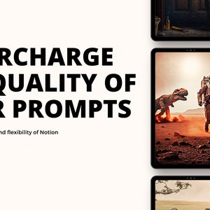 Midjourney Prompts Generator for Notion, AI Image Generator, Notion Template, Notion for Visual ...