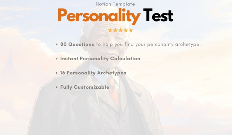 Personality Archetype Test for Notion - Inspired by MBTI - Etsy