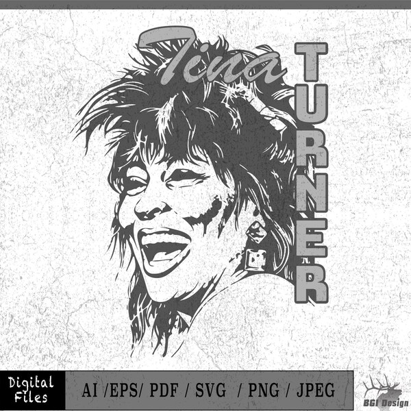 Tina Turner - Etsy
