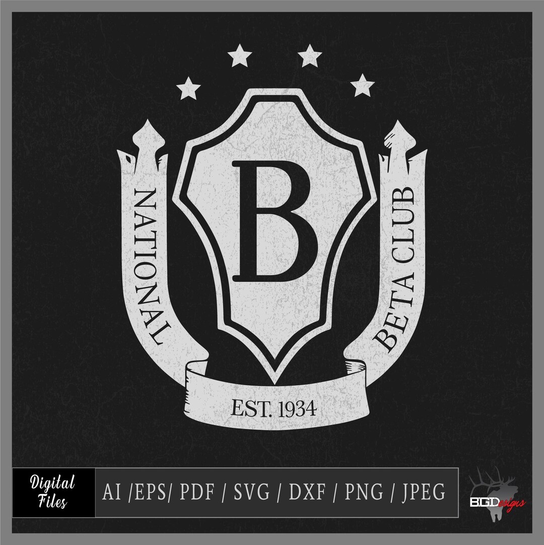 National Beta Club 892 Vector Files .ai / .eps / Svg / Pdf / Dxf / Png ...