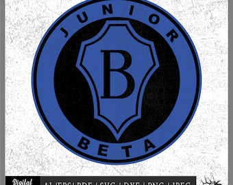 Beta Club Vector Files .ai / .eps / Pdf / Svg / Dxf / Png - Etsy