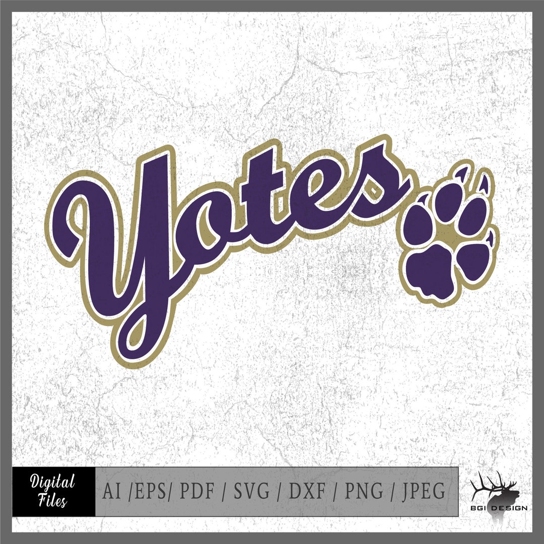 Yotes Paw Template Vector Files .ai / .eps / Pdf / Svg / Jpeg / Png ...