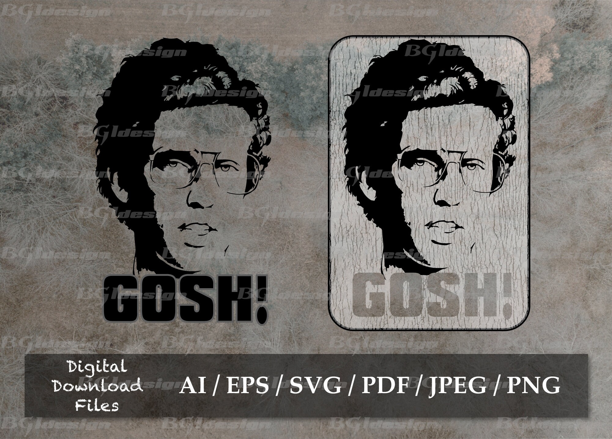 Napoleon Dynamite Eps / Ai / Svg / Png Gosh Geez - Etsy Australia