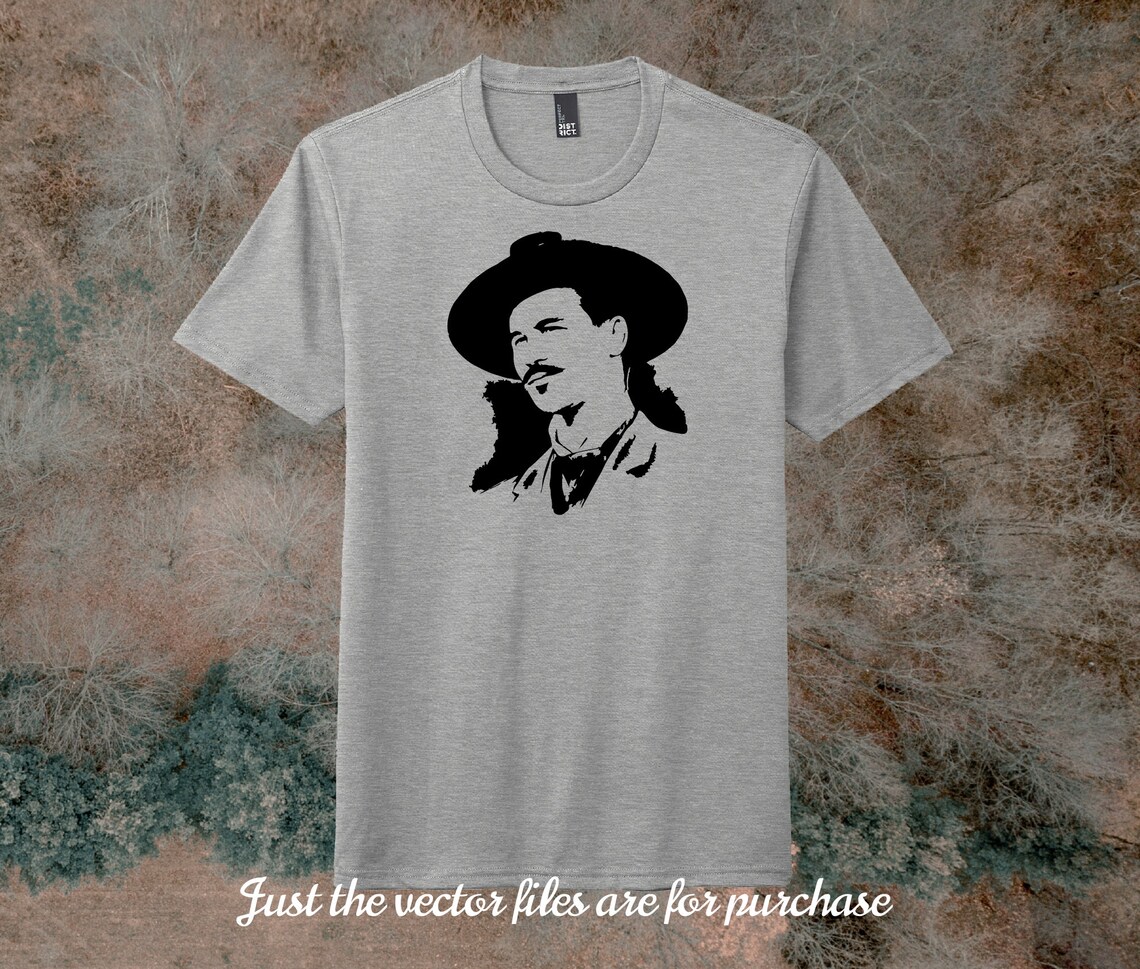 Doc Holliday Eps / Ai / Svg / Pdf / Dxf / Png Ok Corral Val Kilmer - Etsy