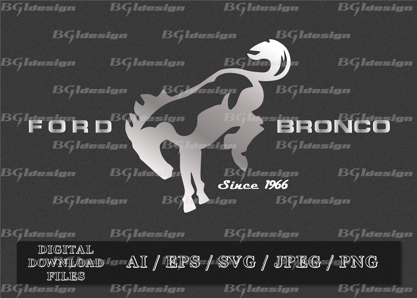 Ford Bronco Vector Eps / Ai / Svg / Png Bronco - Etsy Canada