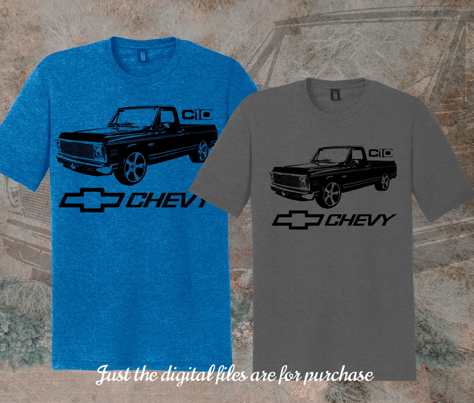Chevy C10 Vector Eps / Ai / Svg / Png Pickup - Etsy