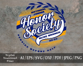 National Honor Society Svg - Etsy
