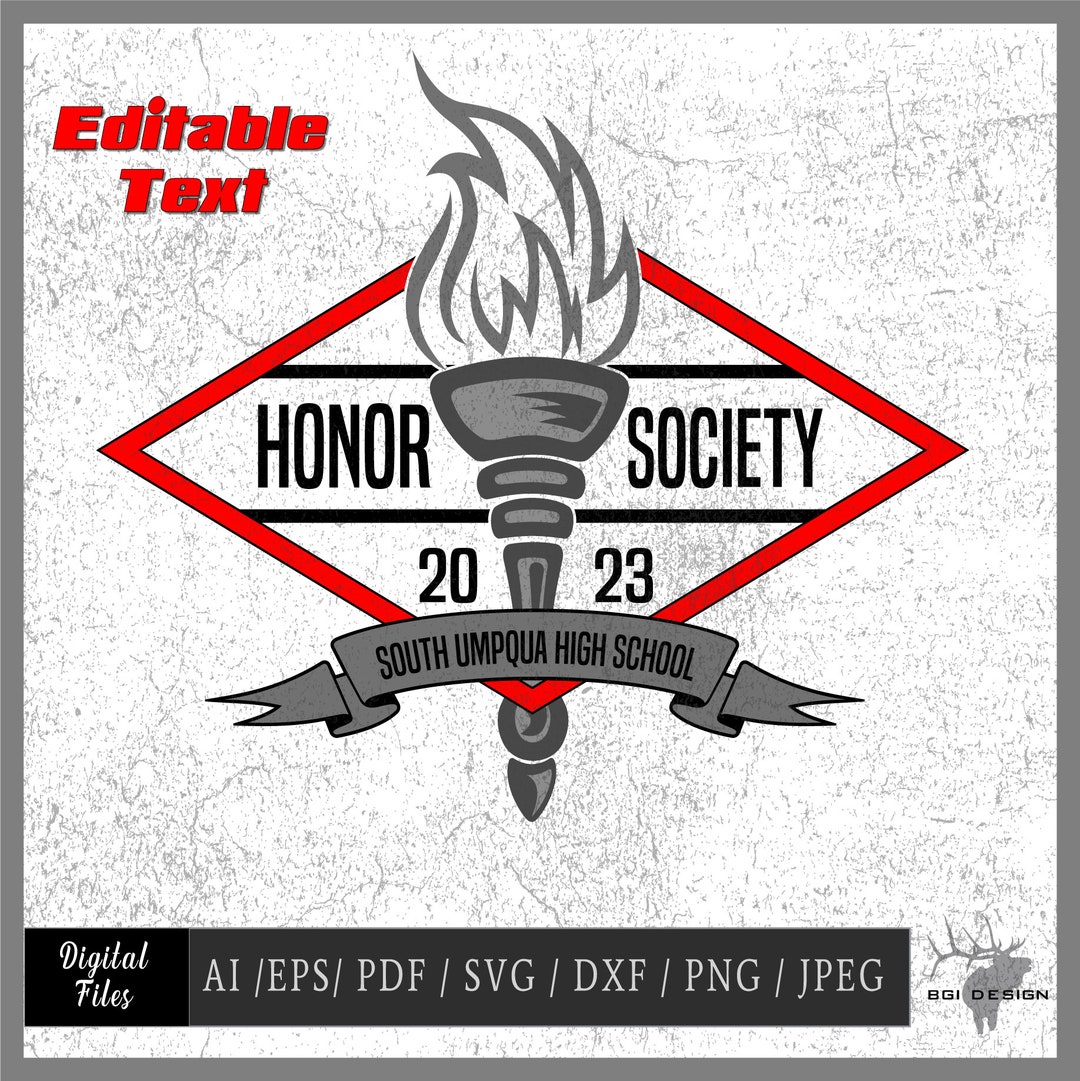 National Honor Society 998362 Vector File .svg - Etsy