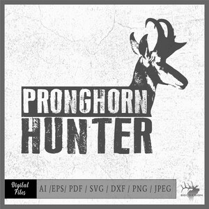 Pronghorn Vector Bundle 1 Eps / Ai / Svg / Pdf / Png Antelope Buck - Etsy