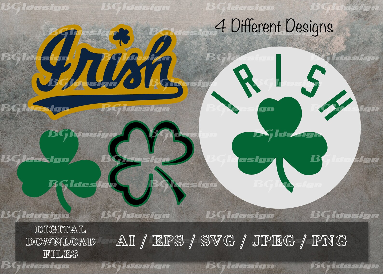 Irish Vector Files .ai / .eps / Pdf / Svg / Jpeg / Png Irish - Etsy